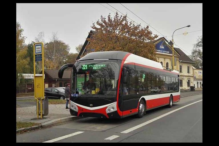 Battery trolleybus delivered to Opava | News | Railway Gazette ...